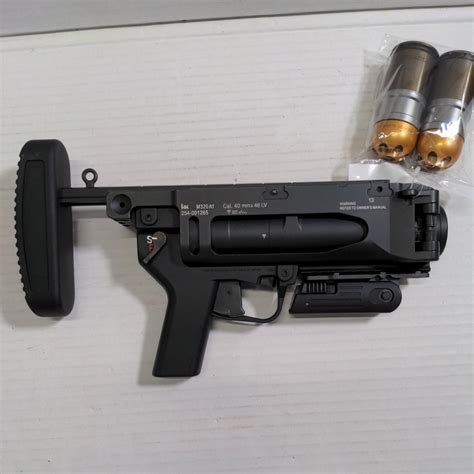 Yahooオークション 76 【動作ok】東京マルイ Marui M320 A1 グレネ