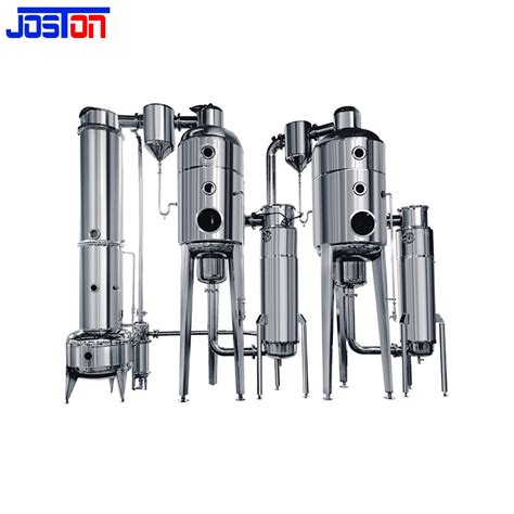 Joston Stainless Steel 304 316l Vacuum Multi Double Effect Evaporator