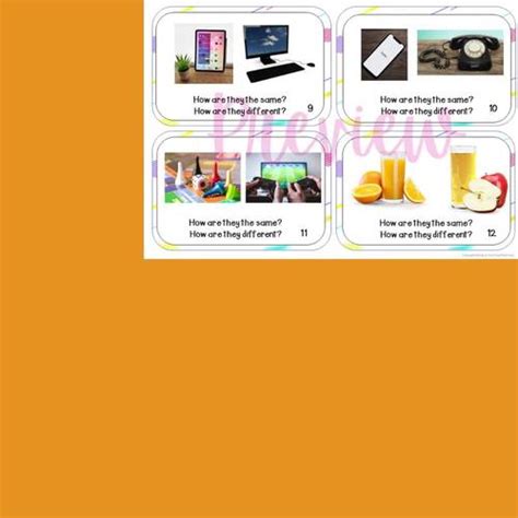 Compare And Contrast Task Cards By Bilingual Teaching Made Easy Tpt