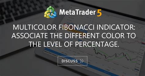 Multicolor Fibonacci Indicator Associate The Different Color To The Level Of Percentage