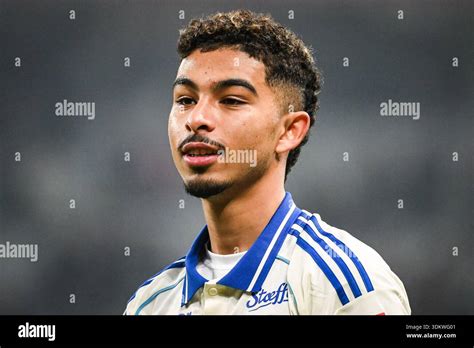 Gessime Yassine Of Strasbourg During The French Championship Ligue 1