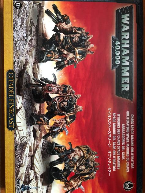 Warhammer 40k Obliterators Chaos Space Marines Hobbies And Toys Toys