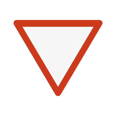 Red Triangle Warning Road Sign Isolated Vector 24515522 Vector Art At