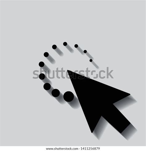 Mouse Cursor Symbol Arrow Click Pointer Stock Vector Royalty Free 1411256879 Shutterstock