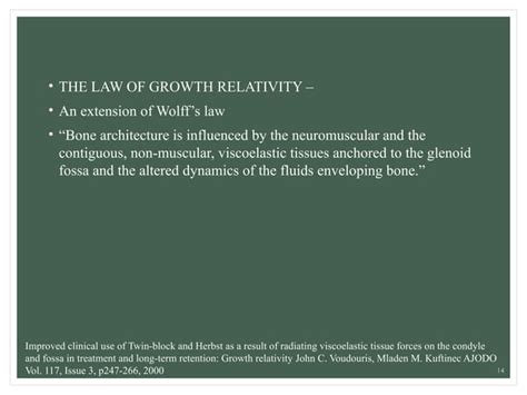 Growth Relativity Hypothesis Orthodontics Pptx Physical Therapy Wellness