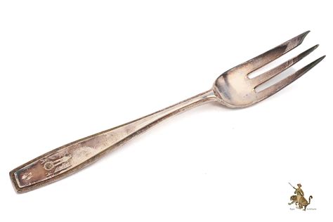 Adolf Hitler Formal Pattern Pastry Fork Silverware Epic Artifacts