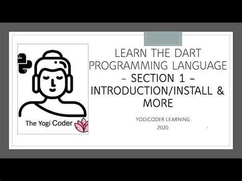 Free Video The Dart Programming Language From Youtube Class Central