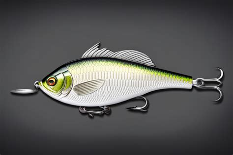 White Crappie Lure On White Crappie Lure On