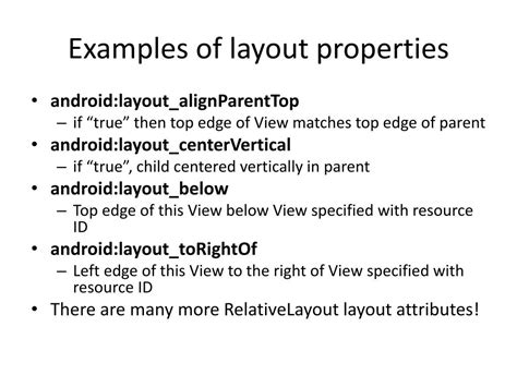 Ppt Android Layouts Powerpoint Presentation Free Download Id2715116