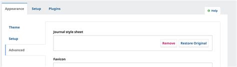 CSS Disappearing Not Able To Upload From Ojs Site Software Support