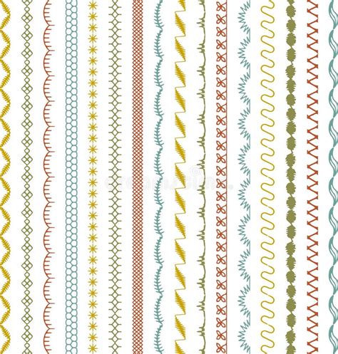 Vector Border Patterns Border Patterns Stock Illustrations 77839