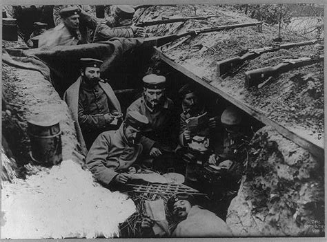 Living Conditions Wwi Trench Warfare