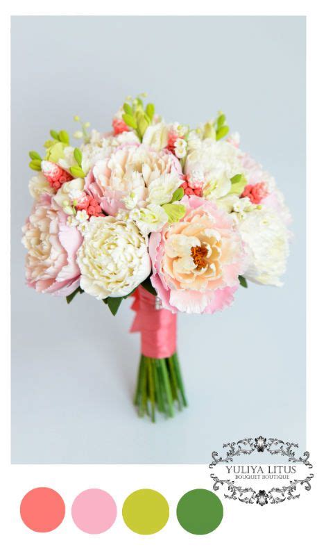 Букет невесты из полимерной глины Букет невесты свадебные цветы цветы из полимерной глины