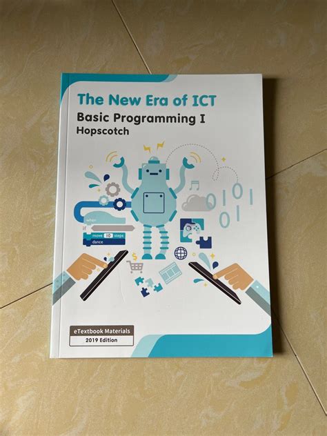 The New Era Of Ict Basic Programming I Hopscotch 興趣及遊戲 書本 And 文具 教科書 Carousell