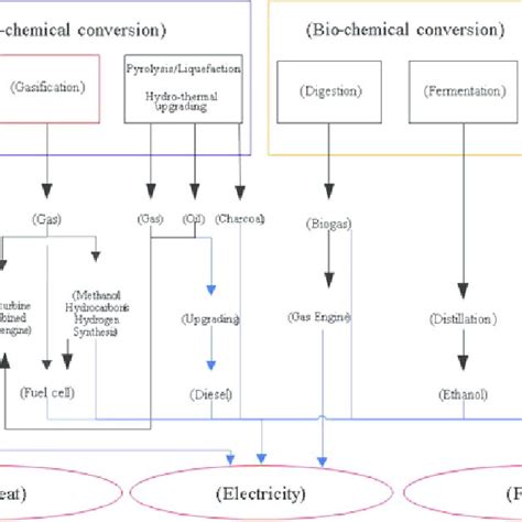 A Scheme Of The Biochemical Conversion Route For Biofuels Production