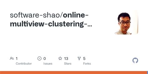 Github Software Shaoonline Multiview Clustering With Incomplete View