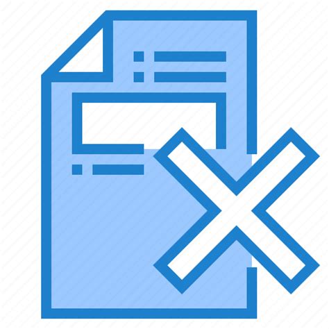 File Error Document Managment Data Office Icon Download On
