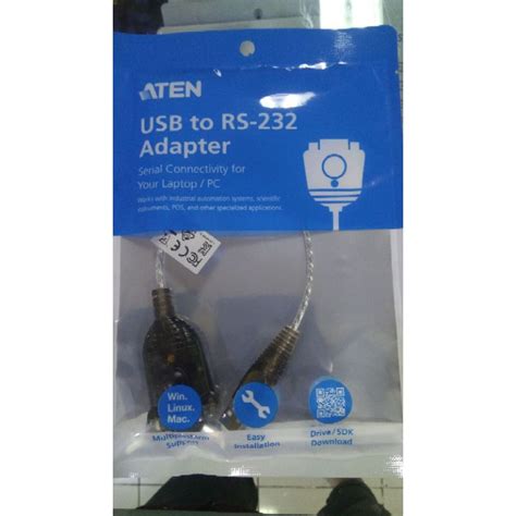 Jual Aten Uc232a Usb To Rs 232 Adapter Shopee Indonesia