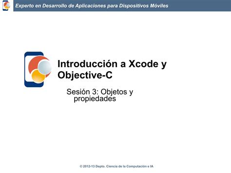 pdf introducción a xcode y objective cexpertojava ua es dadm restringido objc traspas sesion03