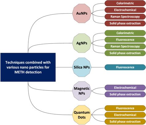 Detection Techniques Combined With Different Nanoparticles For