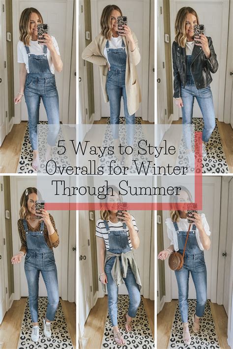 5 Ways To Style Overalls Winter Through Summer Wishes Reality