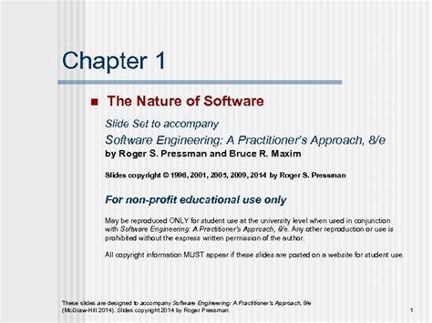 Chapter N The Nature Of Software Slide