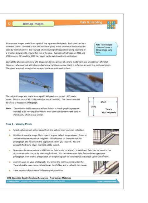 Data And Encoding 2025 Yrs 7 8 Orb Education Australia