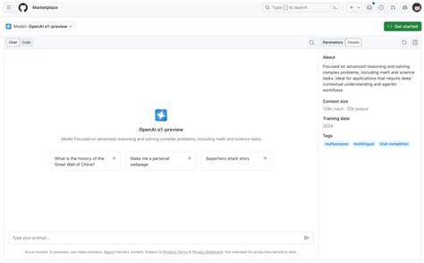 Github Copilotやgithub Modelsでも利用可能になるopenaiの「o1 Preview」「o1 Mini」 どんな用途