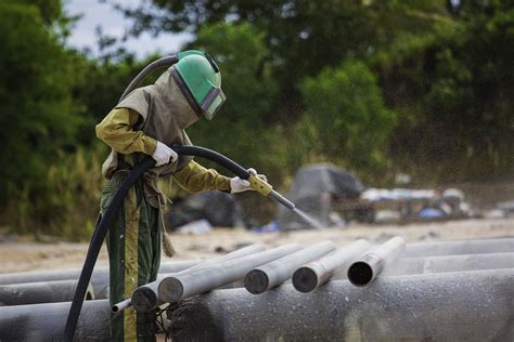 Abrasive Blasting คืออะไร Arkcothailand ขอแนะนำการขัดผิวโลหะรูปแบบพ่น