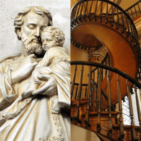 Did Saint Joseph Build This Miraculous Chapel Staircase The Mysterious