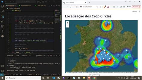 Python Streamlit Folium Pandas João Victor Nascimento