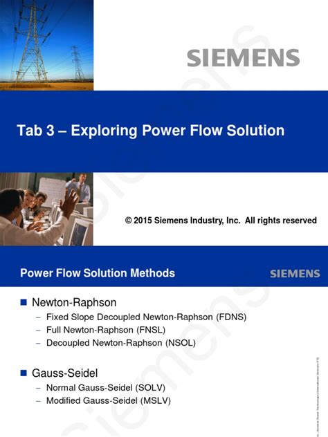 3 Power Flow Solution Pdf Electrical Engineering Power Physics