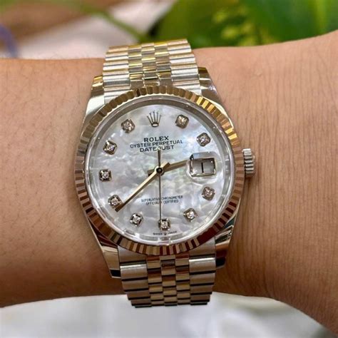 Rolex Datejust 36mm M126234 Mop Diamonds Jubilee