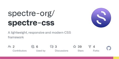 GitHub Spectre Org Spectre Css A Lightweight Responsive And Modern