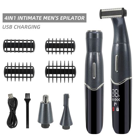 Men S Intimate Area Precision Shaver Bikini Line Sensitive Shaving Balls Eggs Pubic Hair Shaver