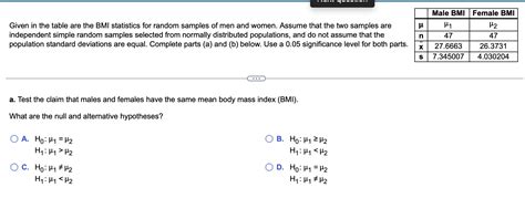Solved ALSO NEED TO FIND THE T TEST P VALUE REJECT OR FAIL Chegg