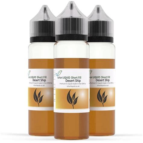 Desert Ship Short Fill E Liquid Ichor Liquid