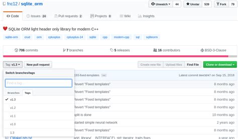 Version Issue · Issue 282 · Fnc12sqliteorm · Github