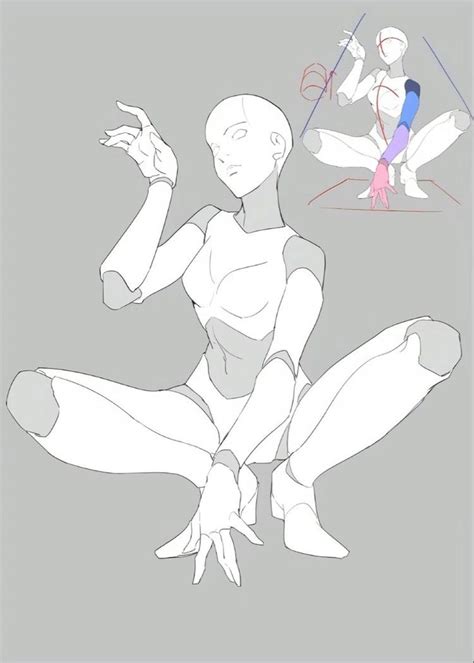 Pin By 𝓜𝓮𝓵𝓲𝓷𝓪 On Art Character Design Anime Poses Reference Figure
