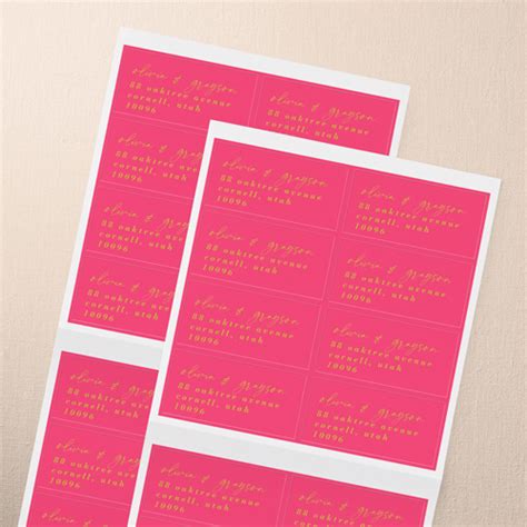 Editable Edition Address Label By Yours Truly Shutterfly