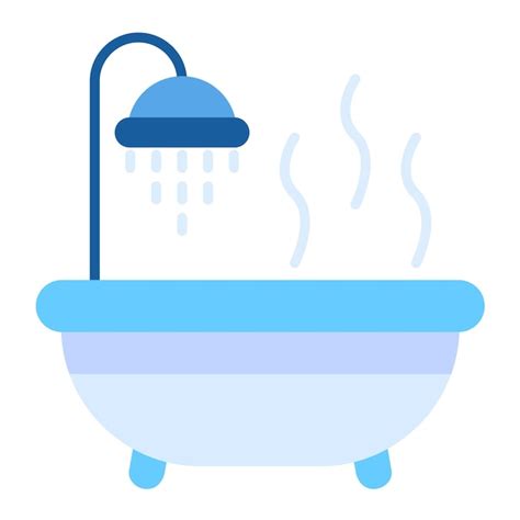 Ilustra O De Um Banho Quente Vetor Premium