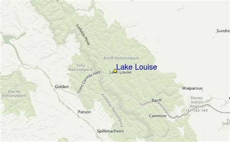 Lake Louise Ski Resort Guide Location Map And Lake Louise Ski Holiday