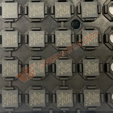 atmega1284p mu microchip processors microcontrollers veswin electronics