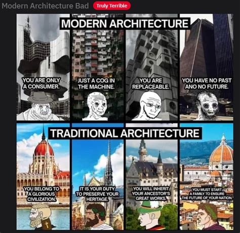 Nah The Meme Is Right Modern Architecture Is Ass R Memesopdidnotlike