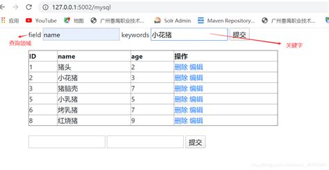 Webflaskmysql在前端 对mysql 进行增删改查操作flaskmysql 在网页上实现增删改查 Csdn博客
