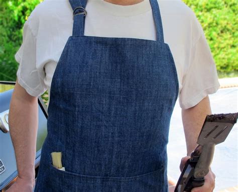 Mens Apron Pattern By Tiedyediva Sewing Pattern Aprons Patterns Easy Apron Pattern