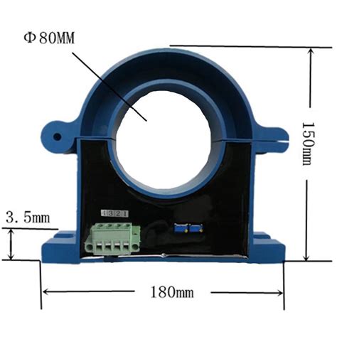 Ac Current Transmitter Transducer Transformer Sensor Input 0 3000a Ac Output 0 10v Dc Ac