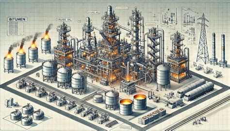 فرآیند تولید قیر در پالایشگاه شرکت آسیا پالایش ارس