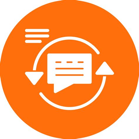 Feedback Loop Vector Icon Design 16380499 Vector Art At Vecteezy