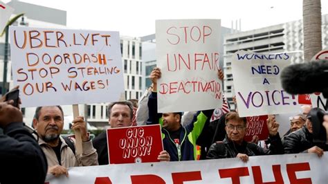 Uber Lyft Doordash Drivers In The Us To Stage Strike On Valentines Day Ke